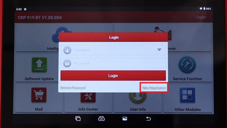 LAUNCH X431 CRP919E BT Setup, Register, Activation, Update Tutorial