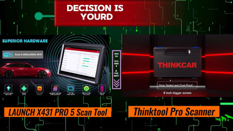 LAUNCH X431 PRO5 vs. Thinktool Pro, Which is Better?