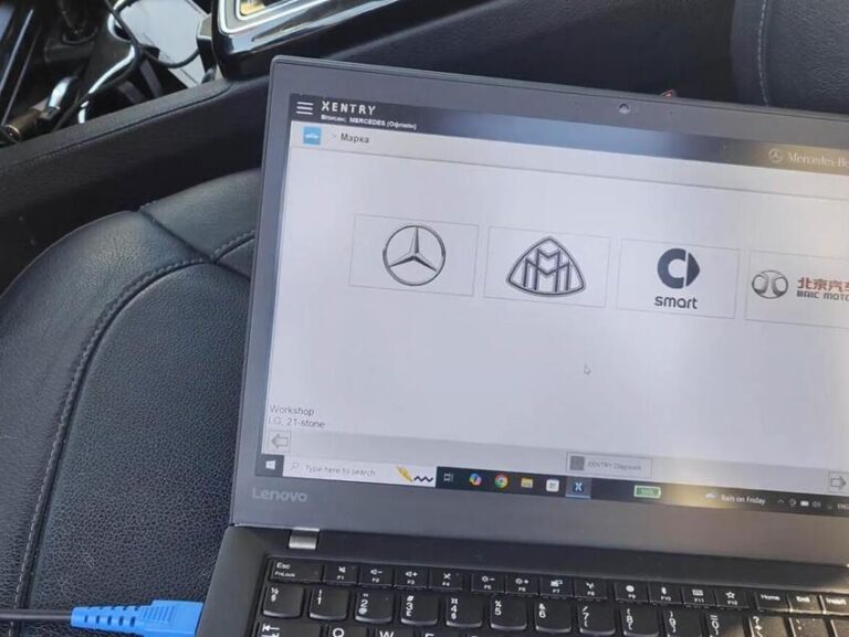 LAUNCH X431 SmartLink work with Xentry Software
