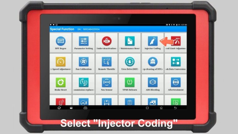 Launch X431 PAD V HD: Renault Trucks Injector Coding Tutorial