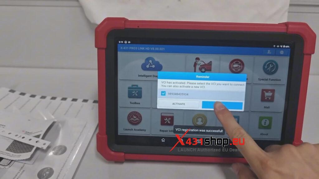 LAUNCH X431: How to Activate SmartLink and download software